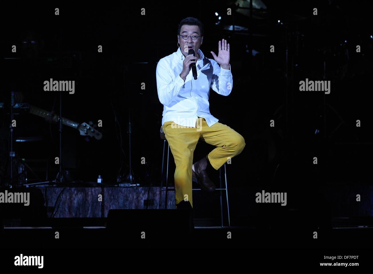 Taipei, China. 28th Sep, 2013. Jonathan Lee holds personal concert at ...
