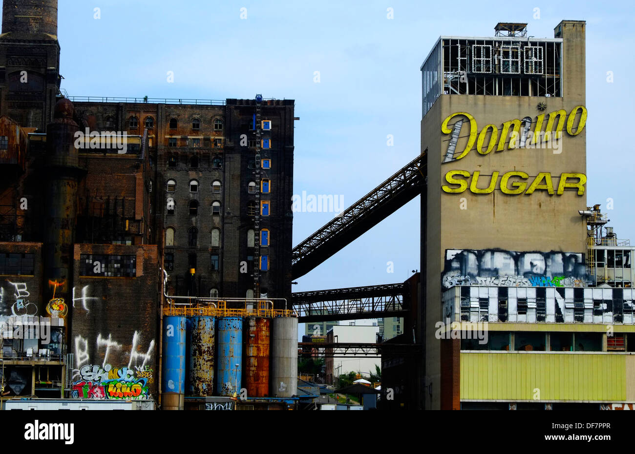 Domino sugar building, Brooklyn NY Stock Photo - Alamy