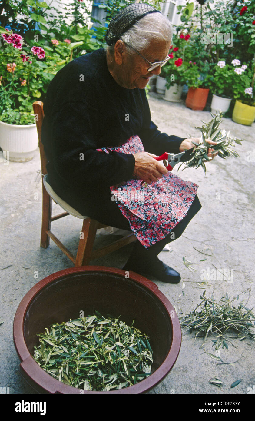 Lady woman cyprus hi-res stock photography and images - Alamy