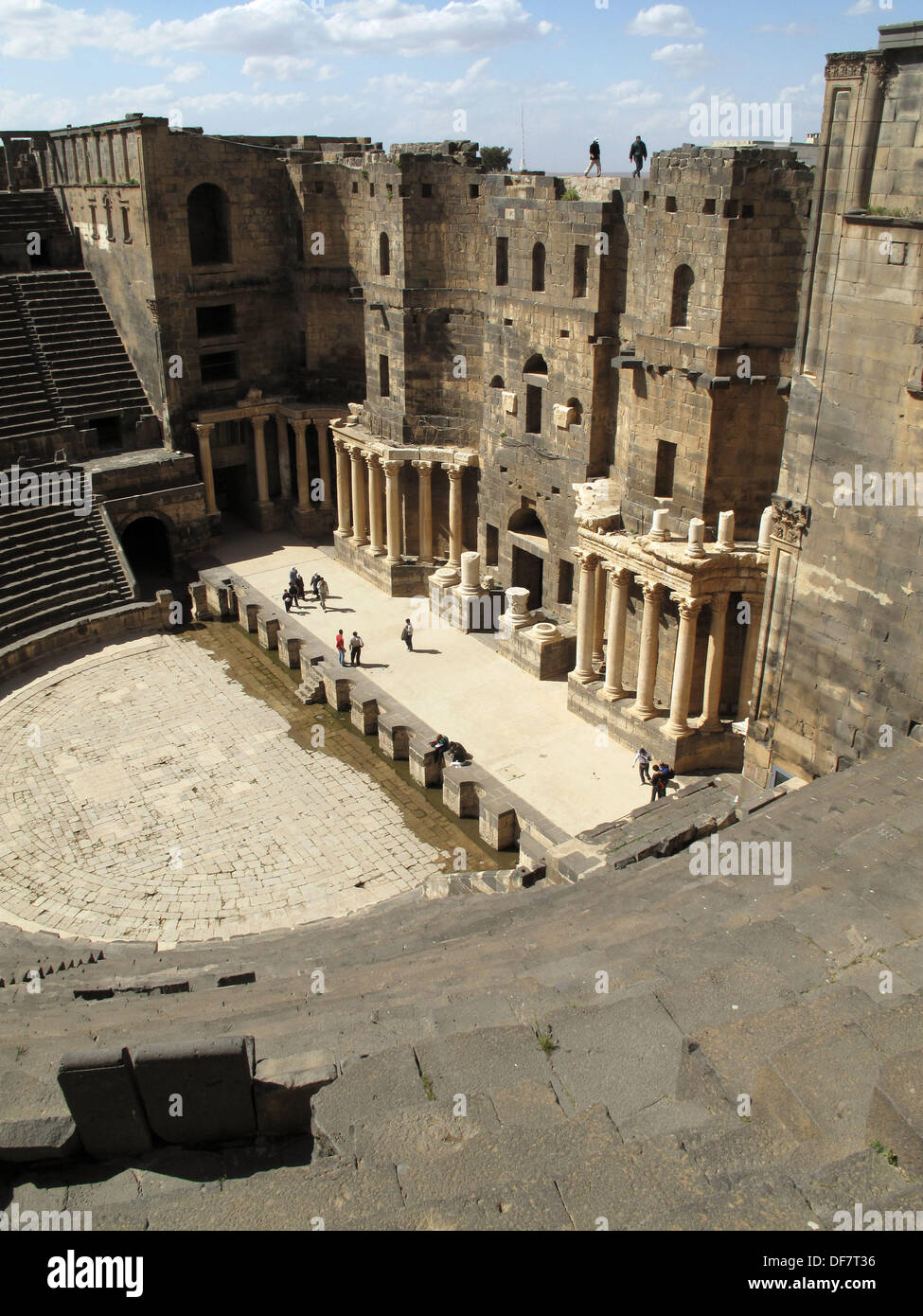 Roman theatre bosra hi-res stock photography and images - Alamy