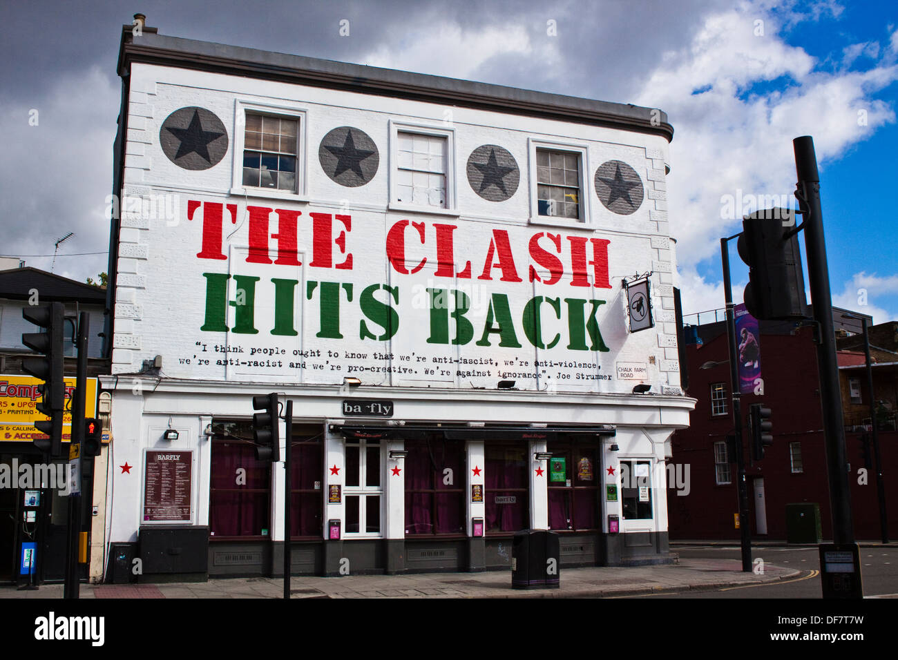 The Clash Hits Back Camden-London Stock Photo - Alamy