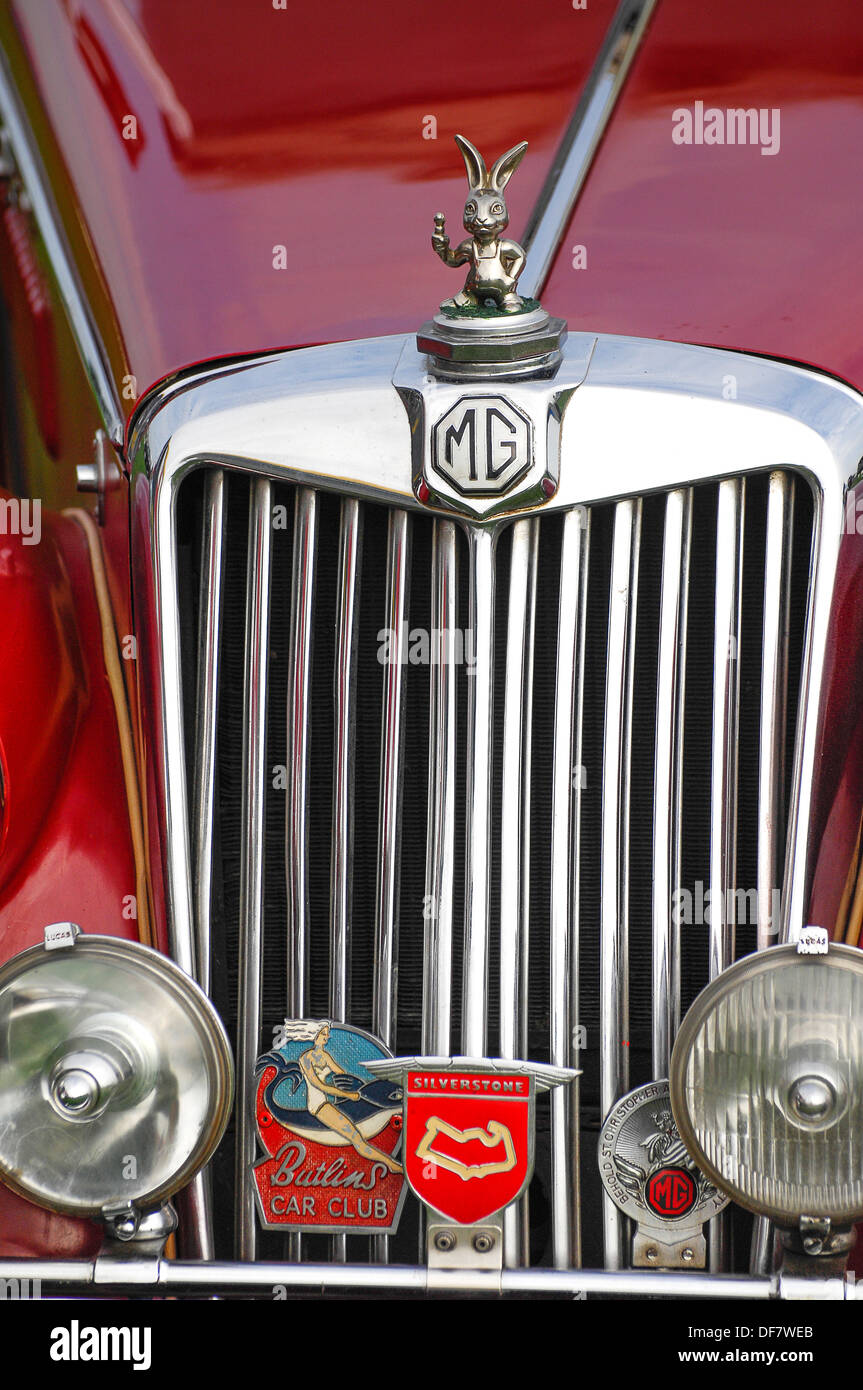 MG classic vintage sports car Stock Photo - Alamy