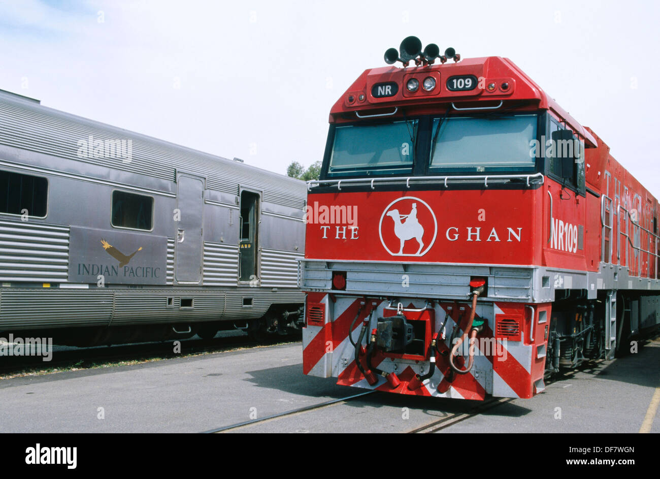 The ghan passenger train hi-res stock photography and images - Alamy