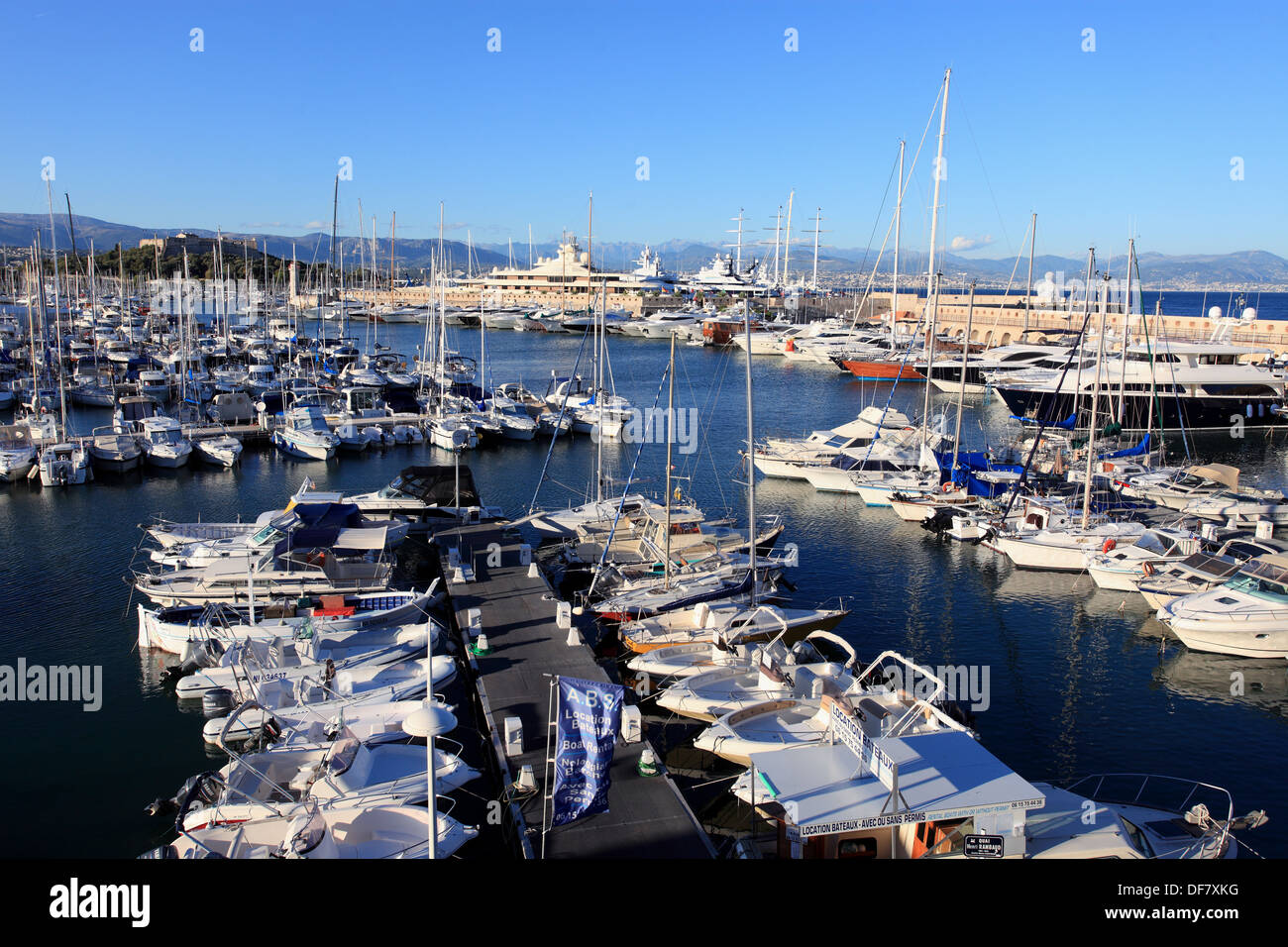 Antibes port vauban hi-res stock photography and images - Alamy