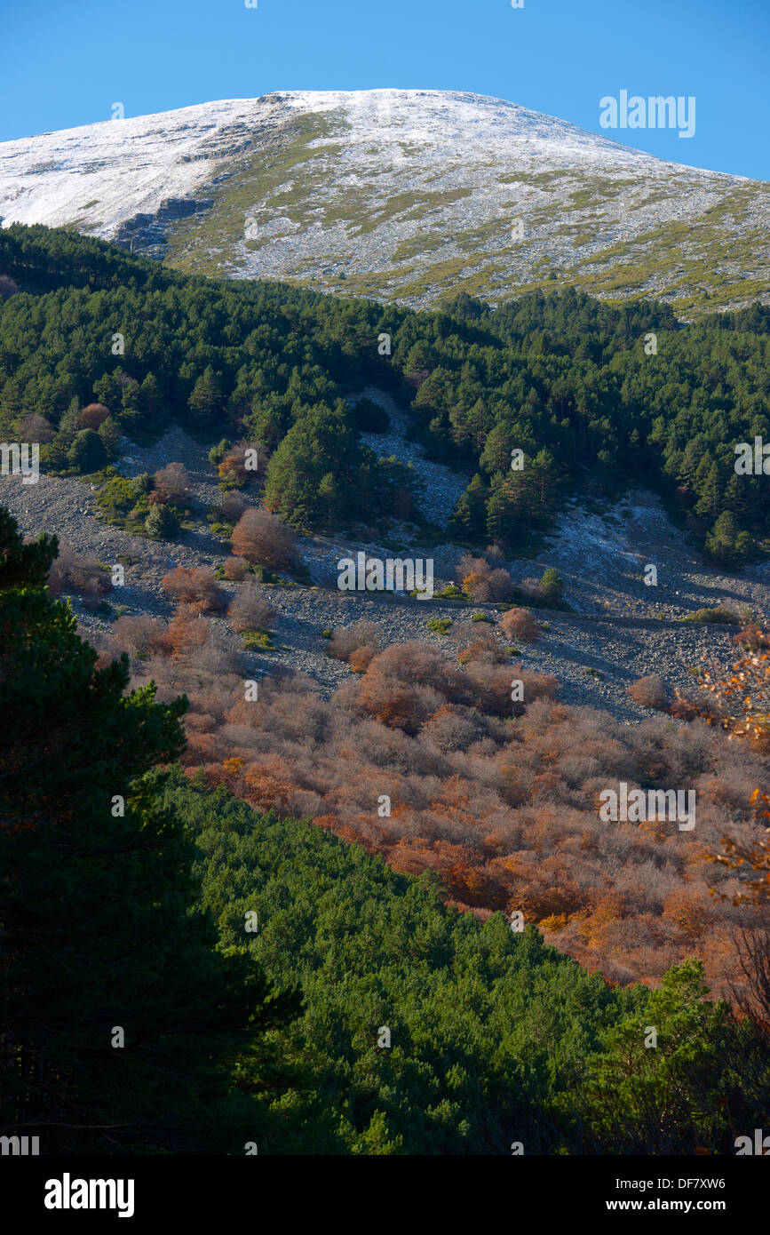Moncayo Peak in Zaragoza Province, Aragon, Spain Stock Photo - Alamy
