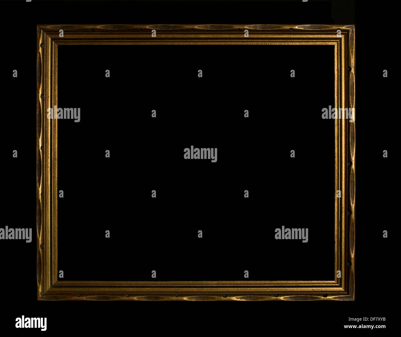 Retro old gold frame hi-res stock photography and images - Alamy