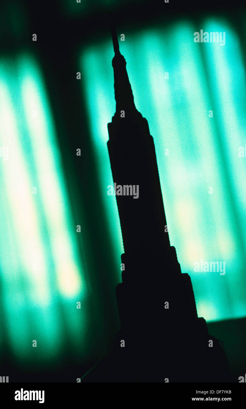 Empire state building miniature hi-res stock photography and images - Alamy