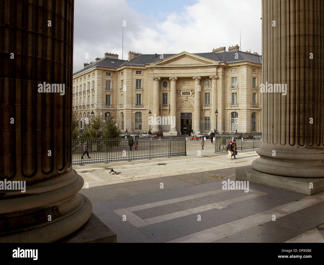 Paris 18th century view hi-res stock photography and images - Alamy