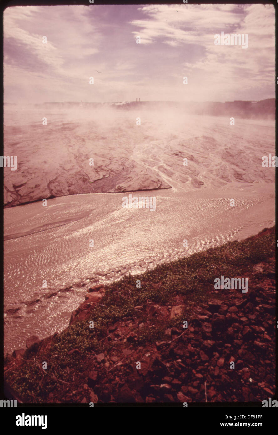 RESERVE MINING COMPANY'S DUMP SITE ON LAKE SUPERIOR. FOUL SMELLING ...