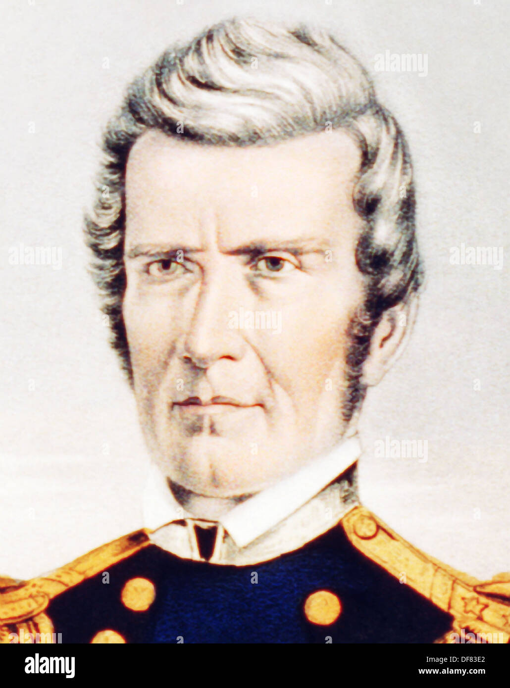 Vintage portrait of William Orlando Butler Stock Photo - Alamy