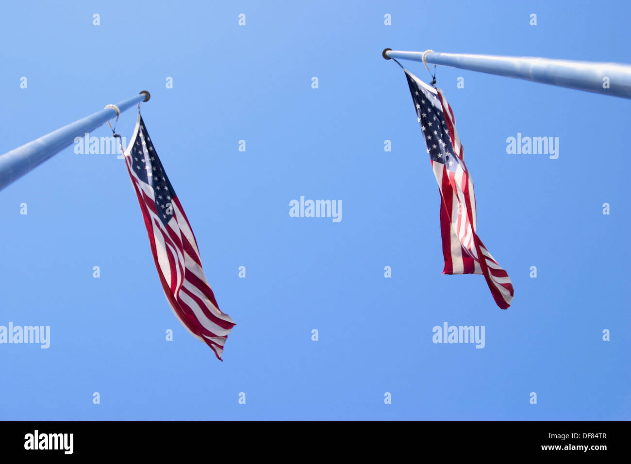 Two flags on the flagpole hi-res stock photography and images - Alamy