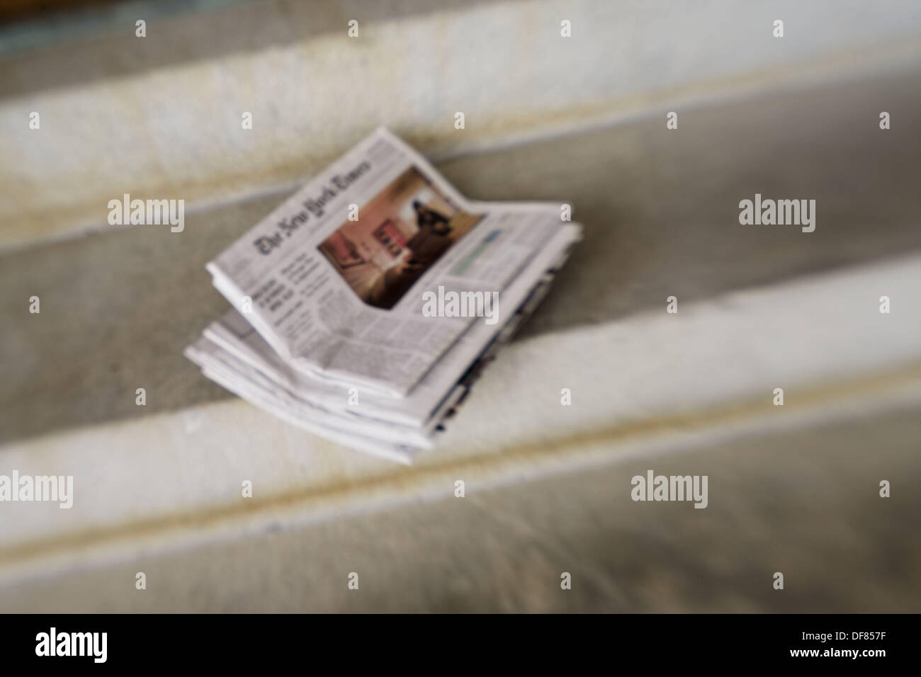 Step on newspaper hi-res stock photography and images - Alamy