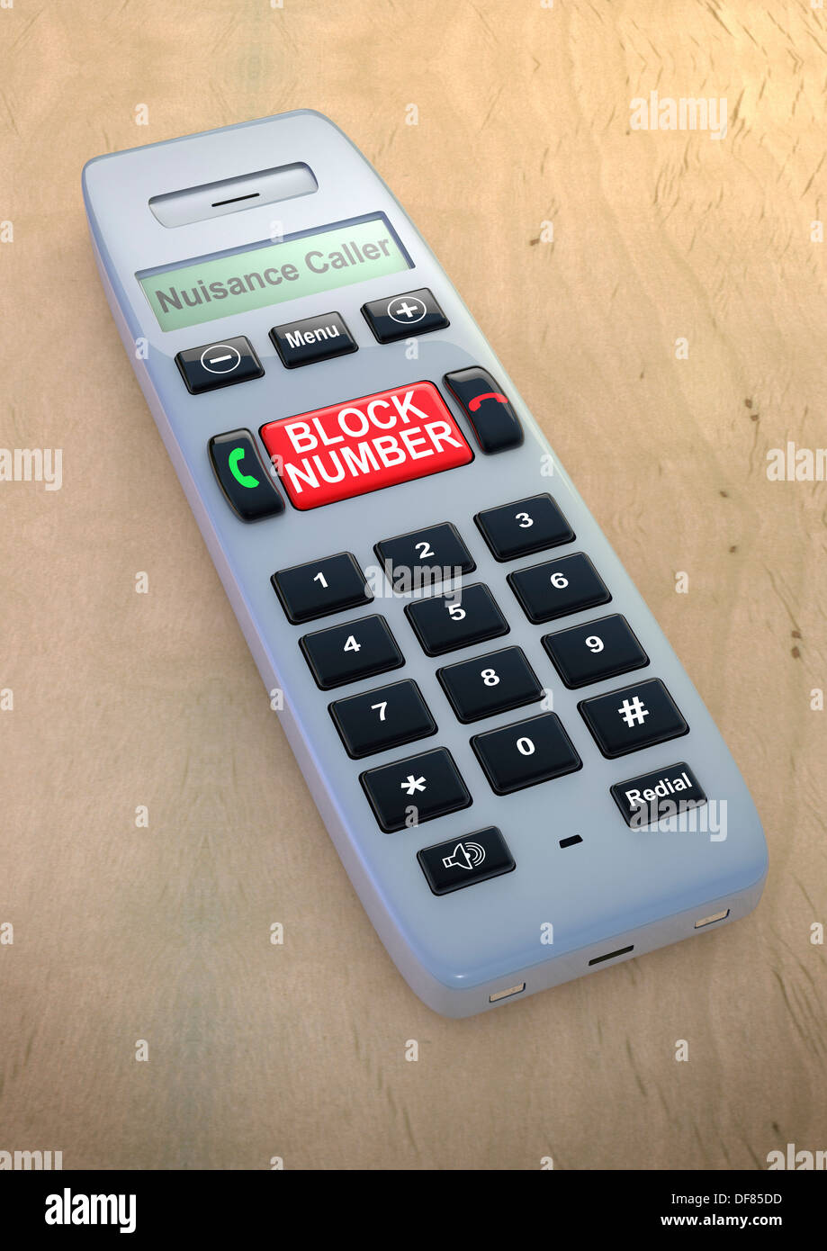 Nuisance calls concept hi-res stock photography and images - Alamy