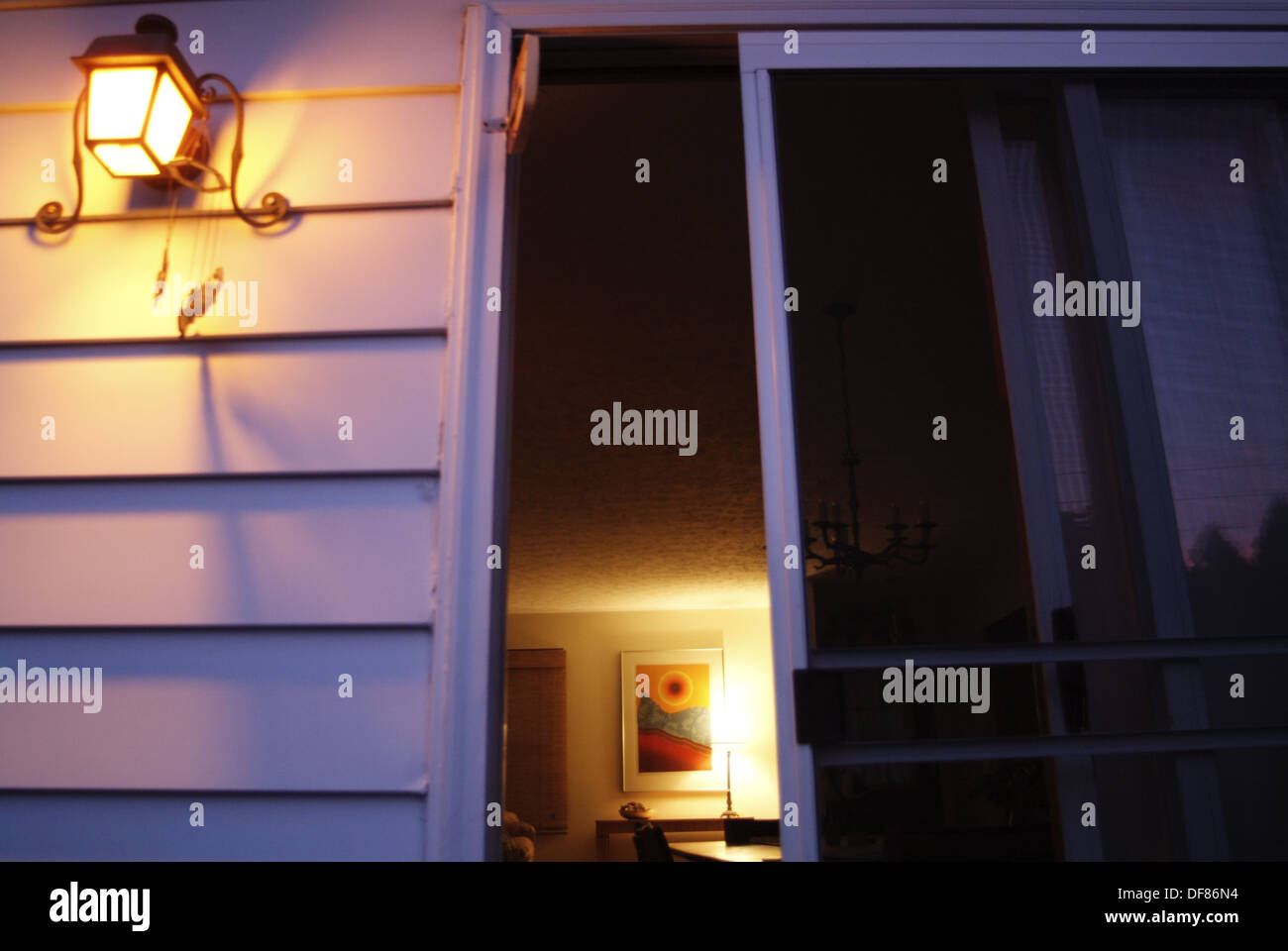 Porchlight hi-res stock photography and images - Alamy
