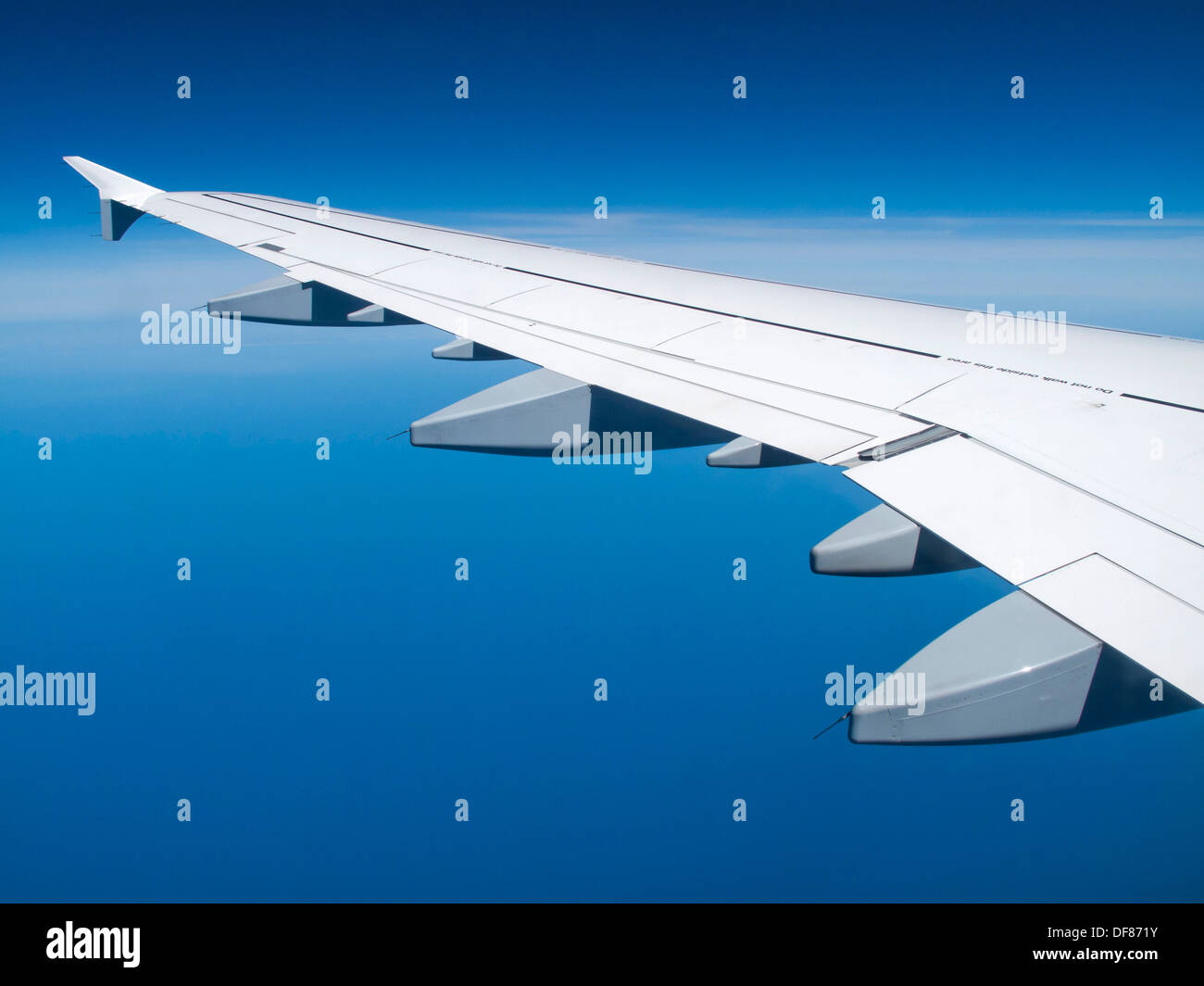 Airplane over sea hi-res stock photography and images - Alamy