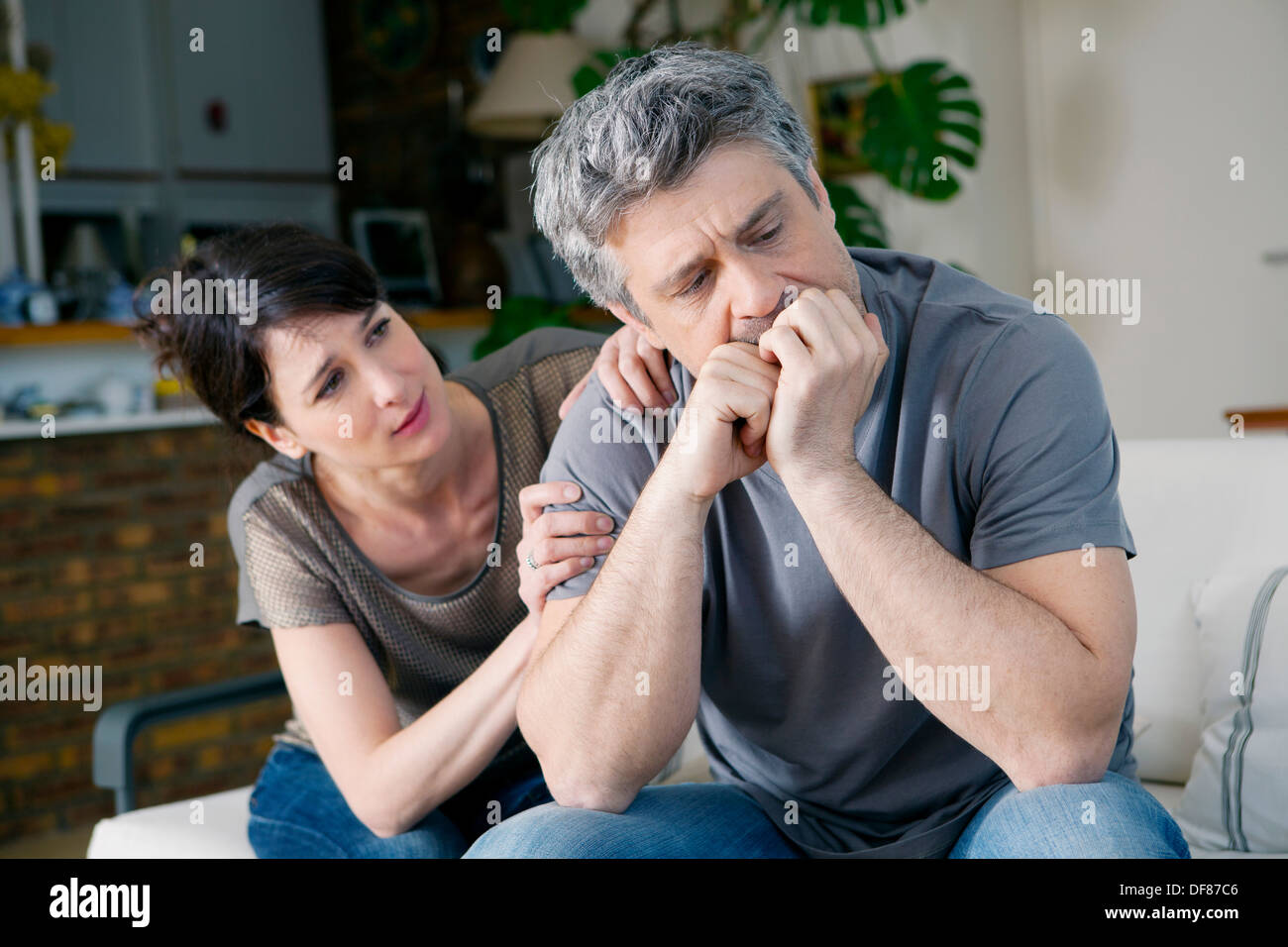 CONFLICT IN A COUPLE Stock Photo - Alamy
