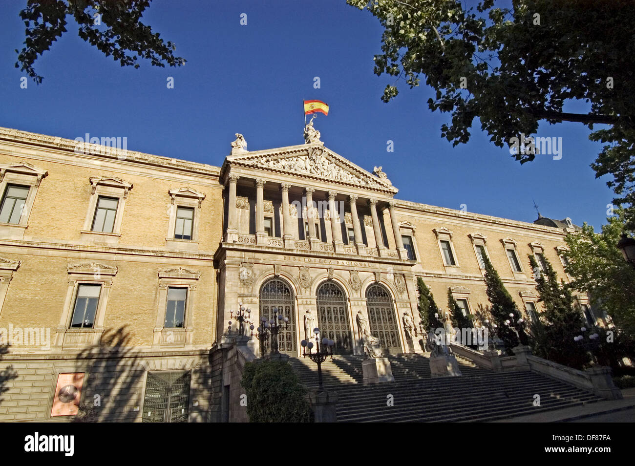National Library Madrid High Resolution Stock Photography and Images ...