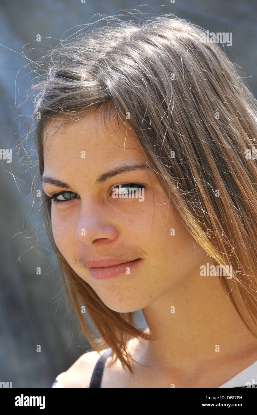 PORTRAIT OF A TEENAGER Stock Photo - Alamy