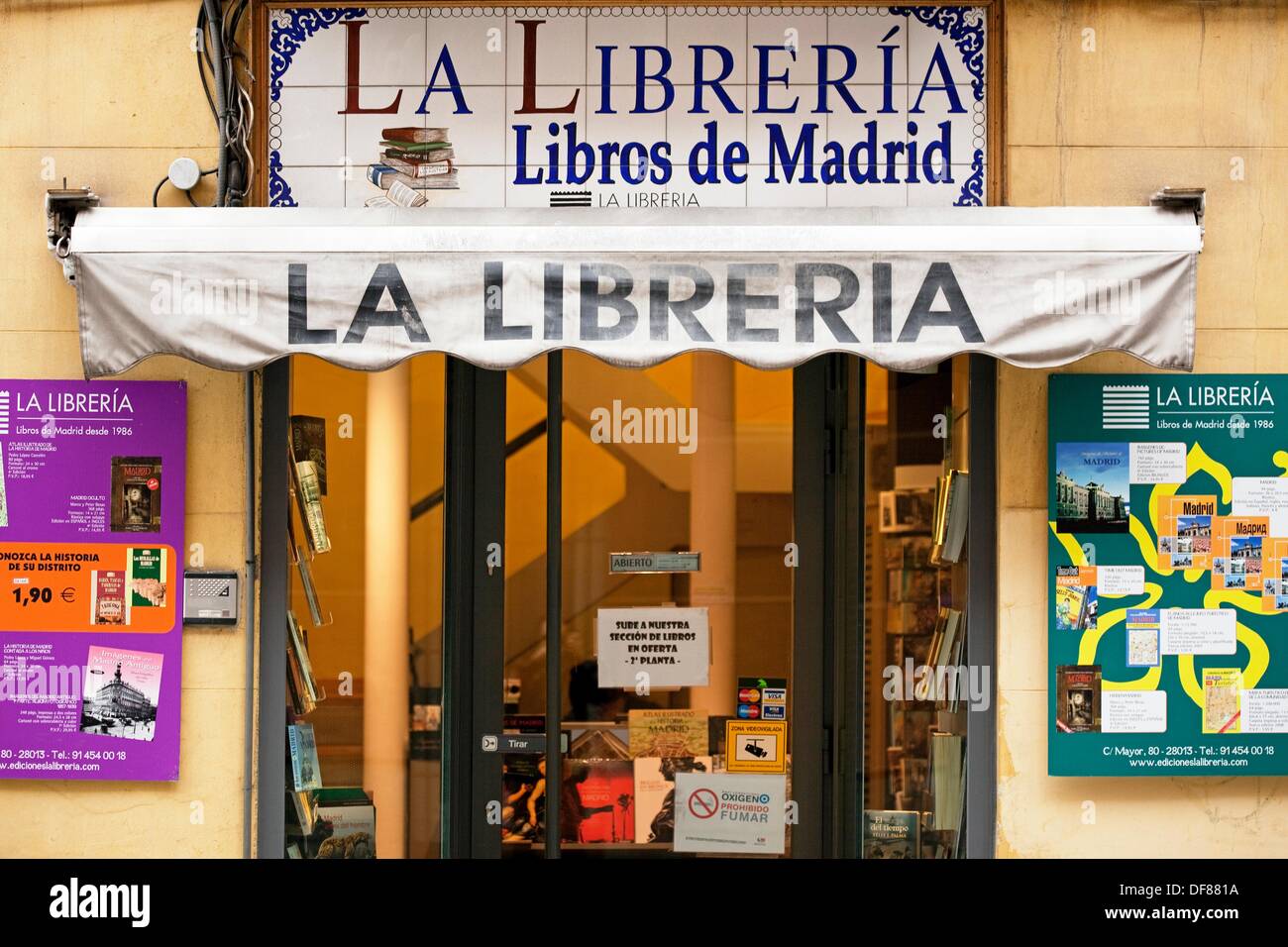 Library of madrid hi-res stock photography and images - Alamy