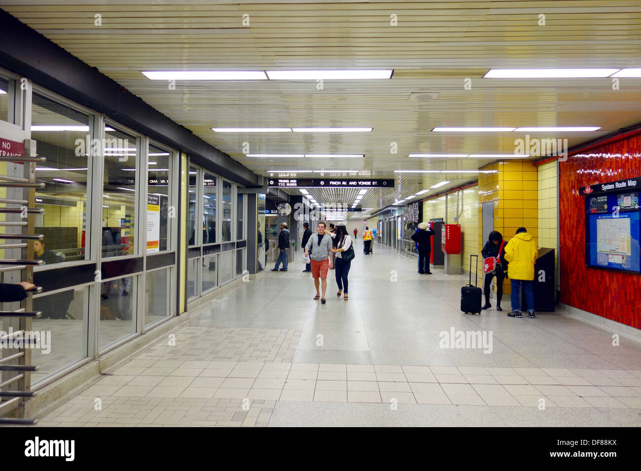 Toronto underground hi-res stock photography and images - Alamy