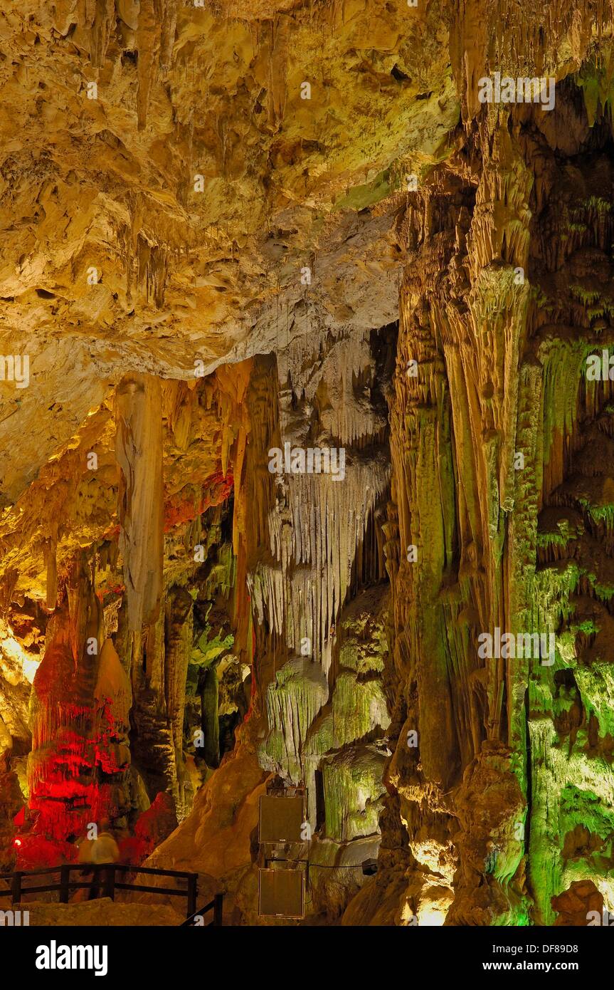 St Michael´s Cave, Gibraltar, U K Stock Photo - Alamy