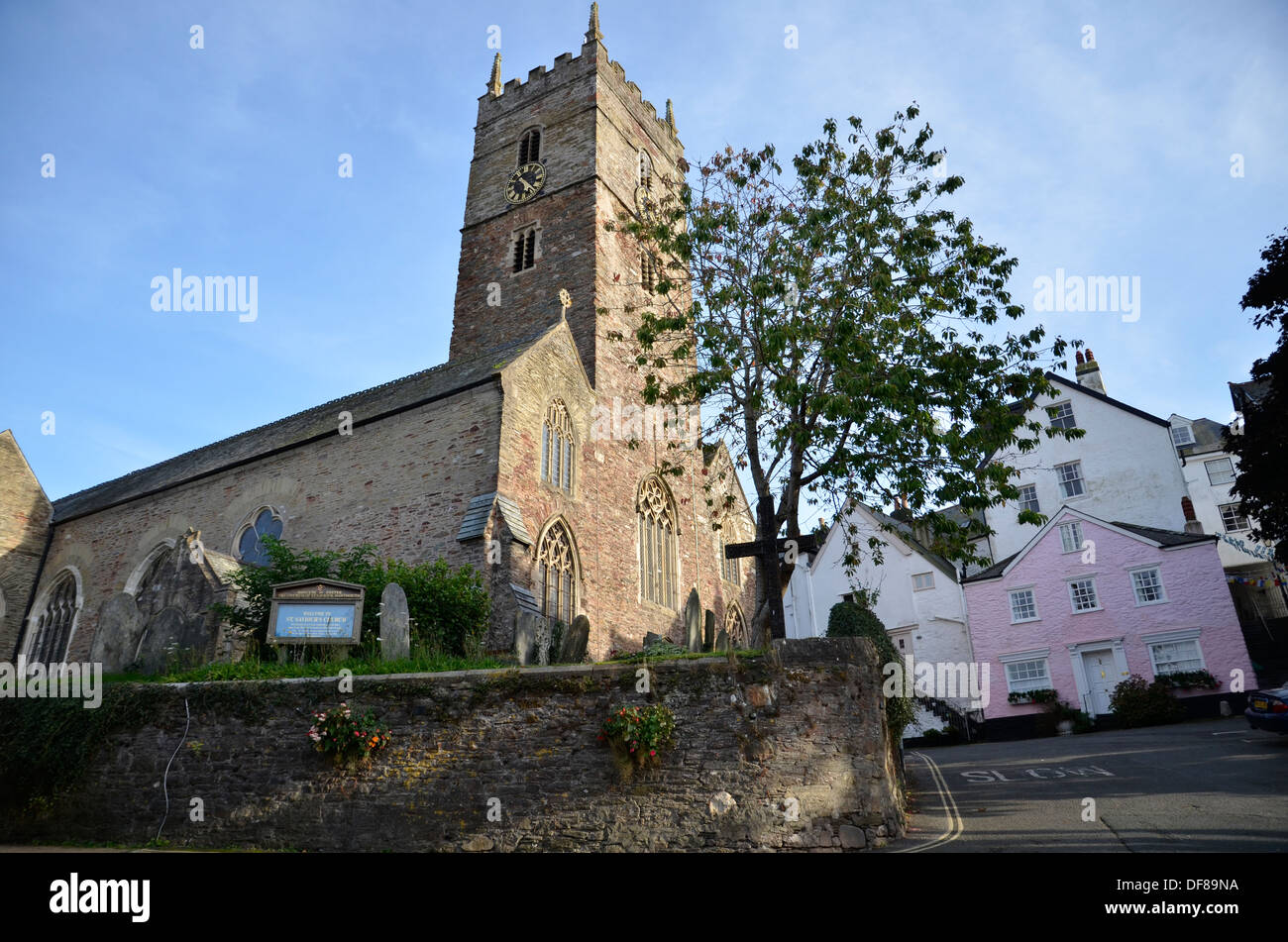 St Saviour's Church in Dartmouth, Devon Stock Photo - Alamy