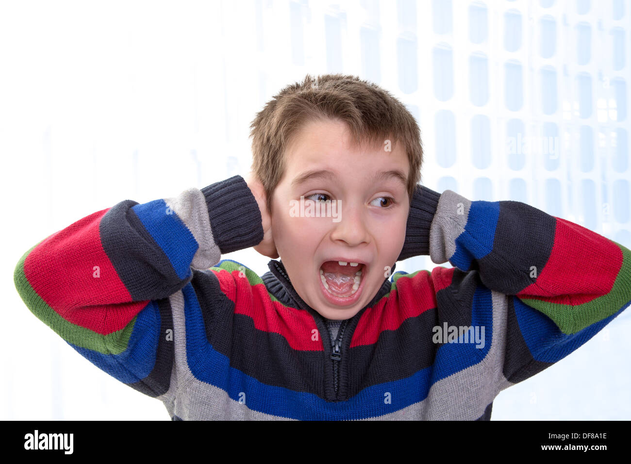 Child screams hi-res stock photography and images - Alamy