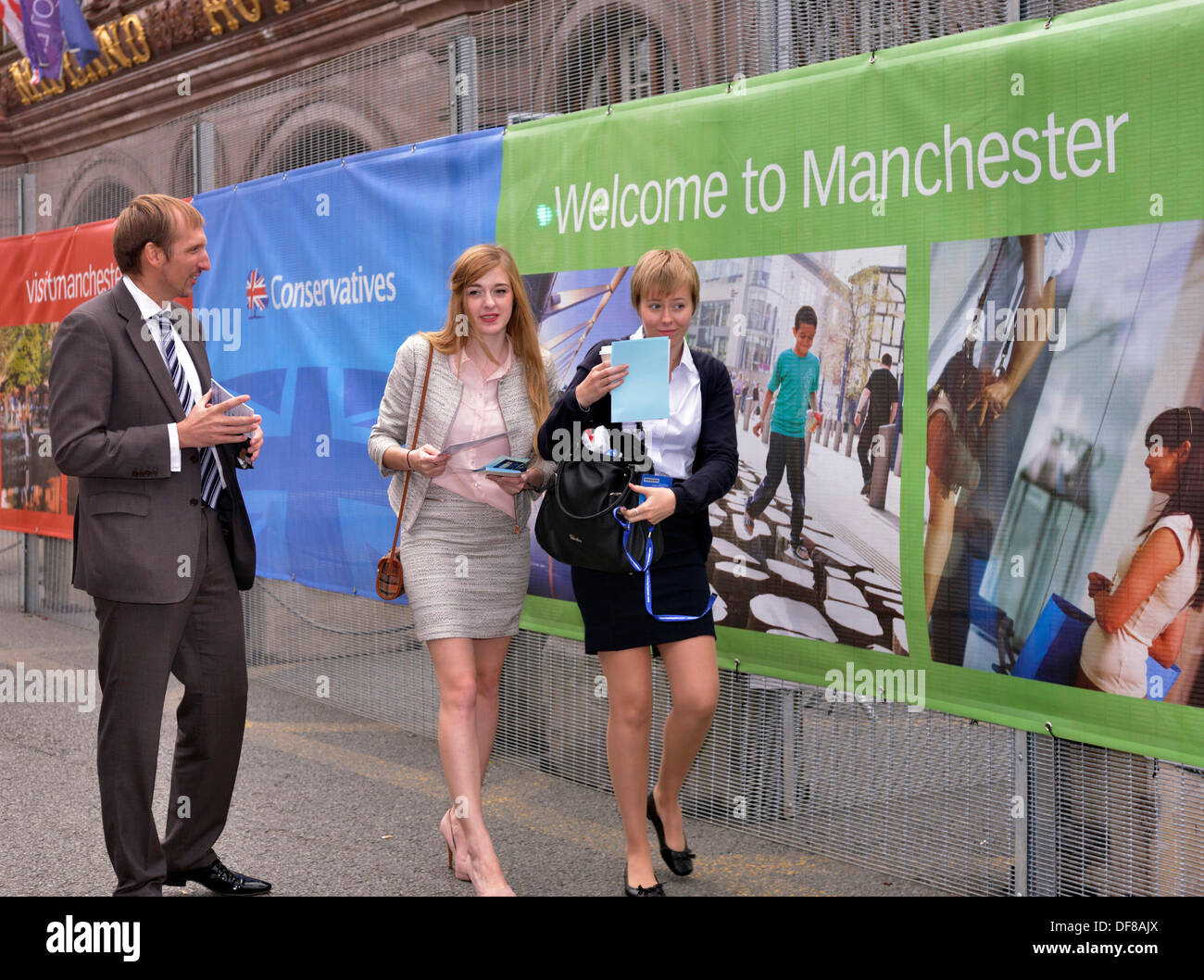 Manchester conservative party conference hi-res stock photography and ...