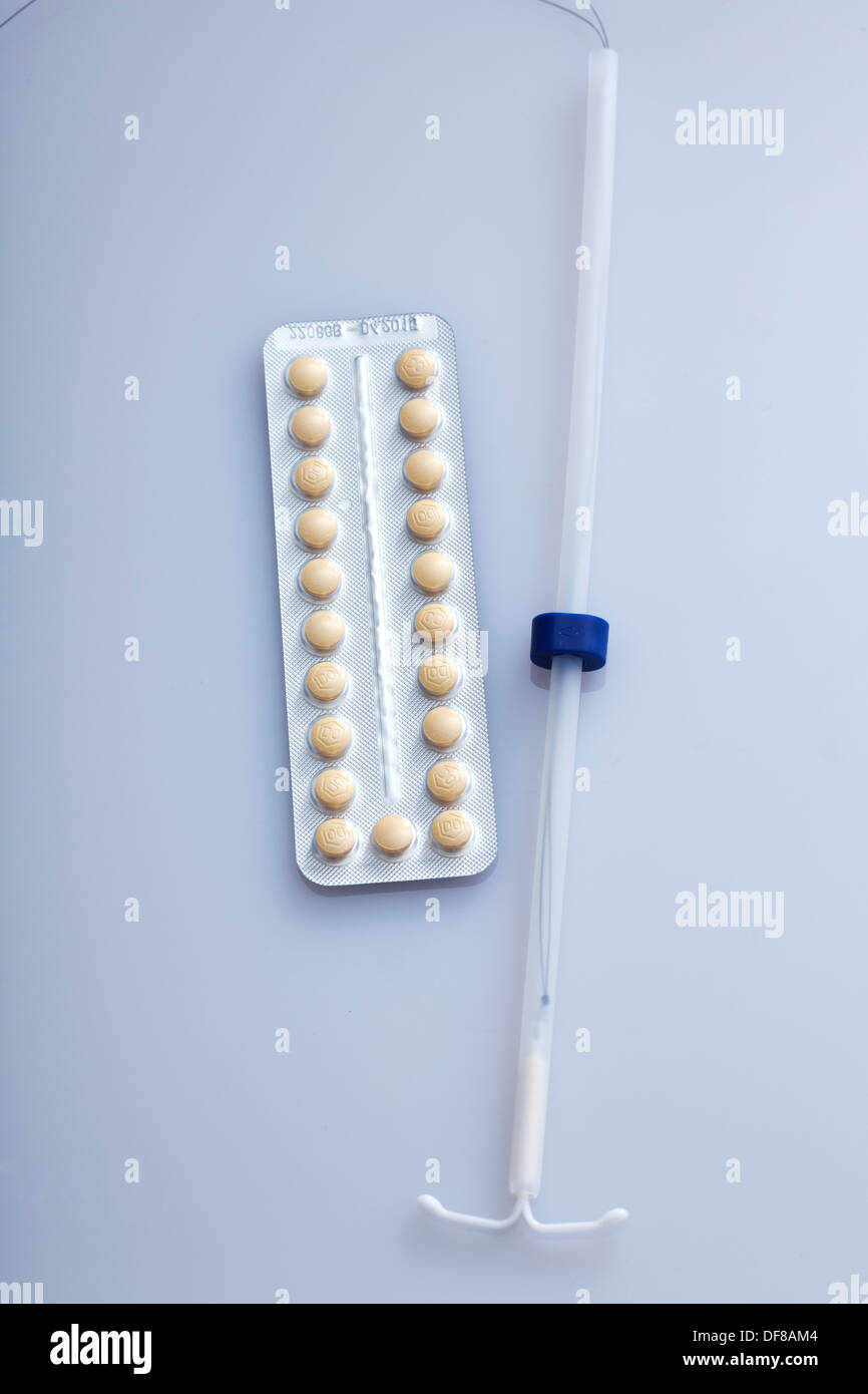Birth control devices hi-res stock photography and images - Alamy