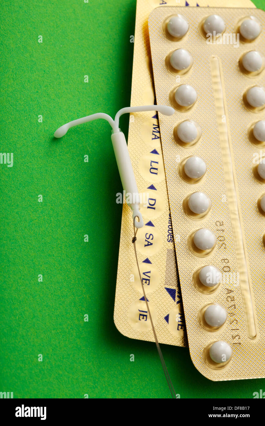 Birth control devices hi-res stock photography and images - Alamy