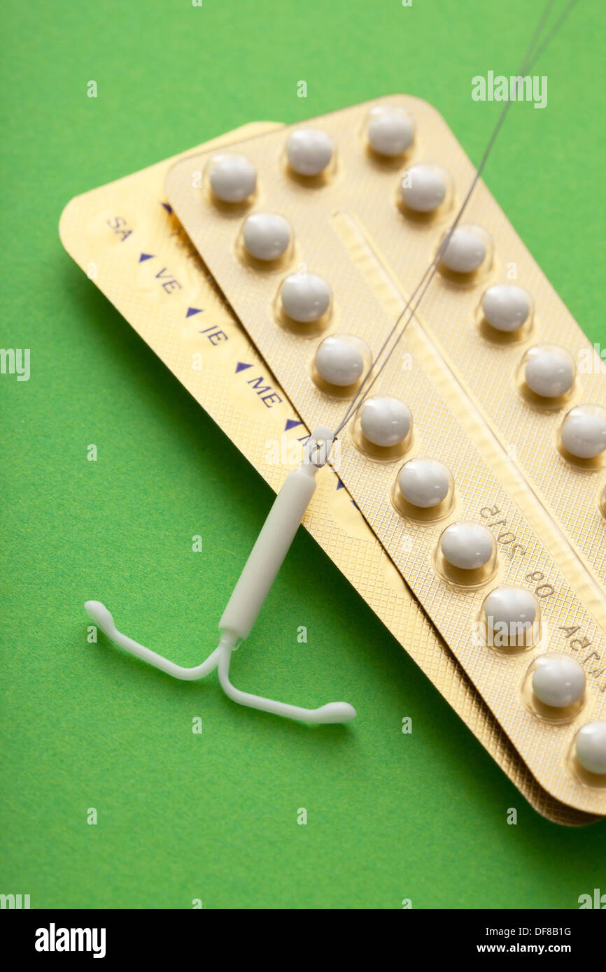 Birth control devices hi-res stock photography and images - Alamy
