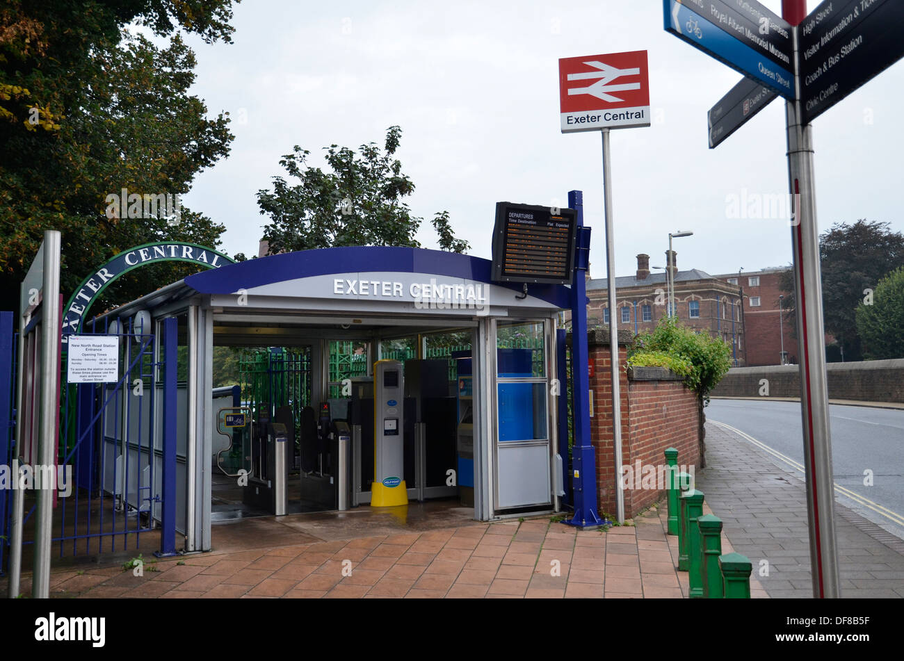 Exeter Central Station, Exeter, Devon Stock Photo - Alamy