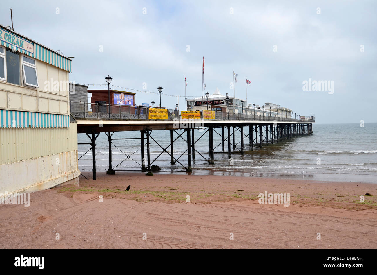 Paignton pier in devon hi-res stock photography and images - Alamy