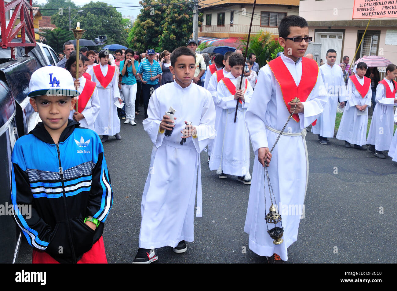Via crucis - Easter in Buenos Aires district MEDELLIN - Department of ...
