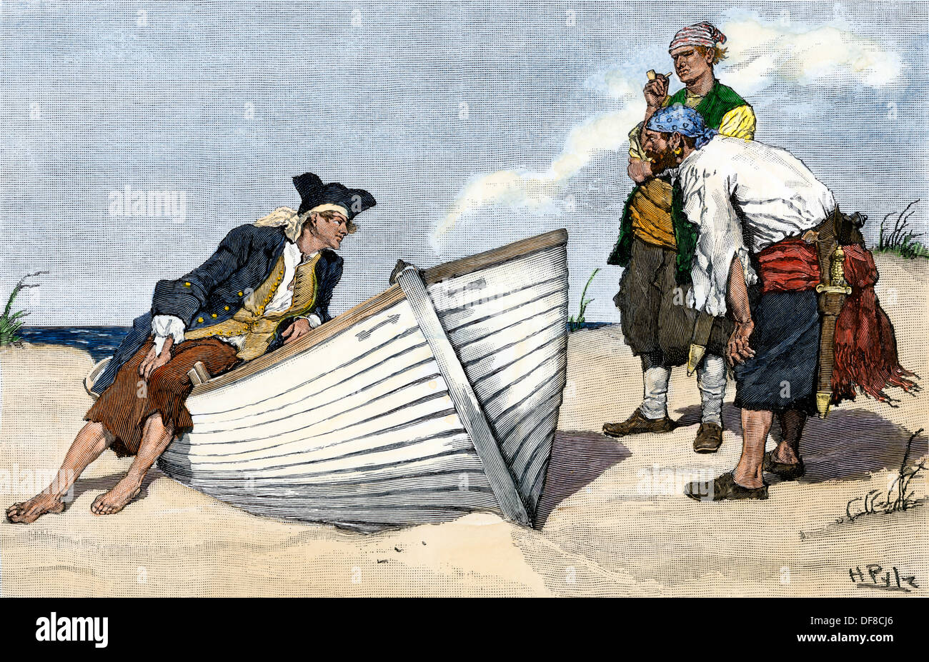 Shipwrecked sailor hi-res stock photography and images - Alamy