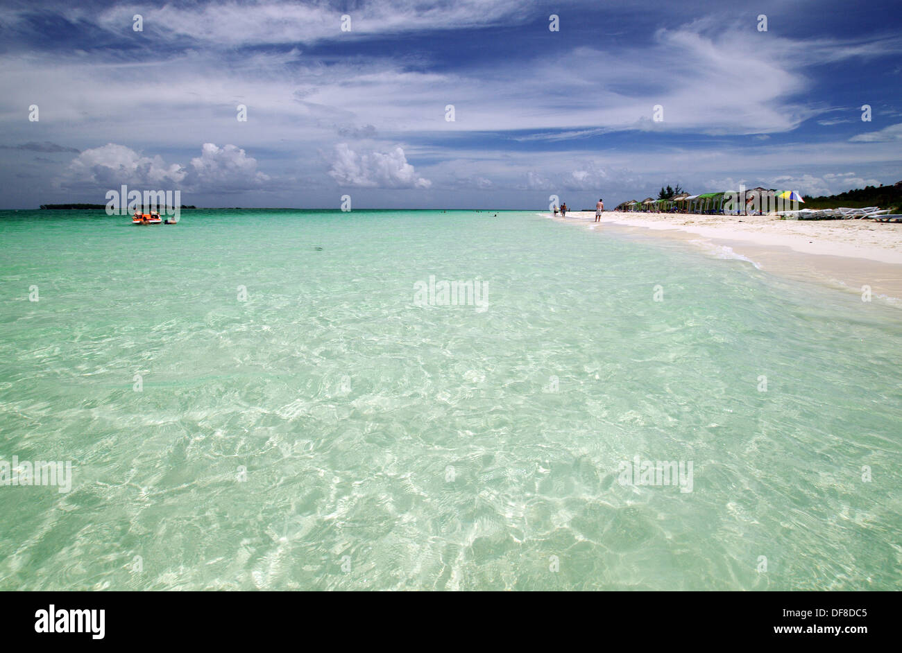 Play Pilar, one of the best Cuban beaches - Cayo Guillermo, Cuba Stock ...