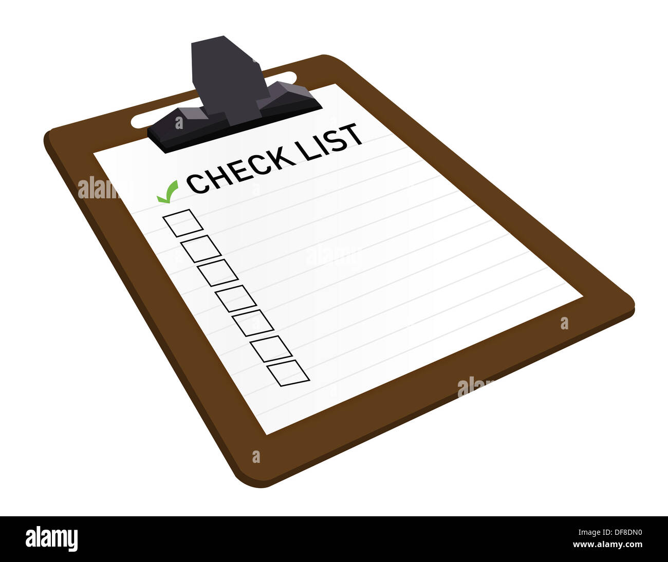 List attached Cut Out Stock Images & Pictures - Alamy
