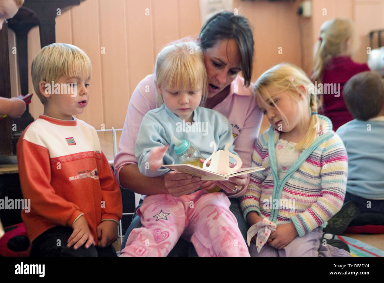 Old Woman And Child Creche High Resolution Stock Photography and Images ...