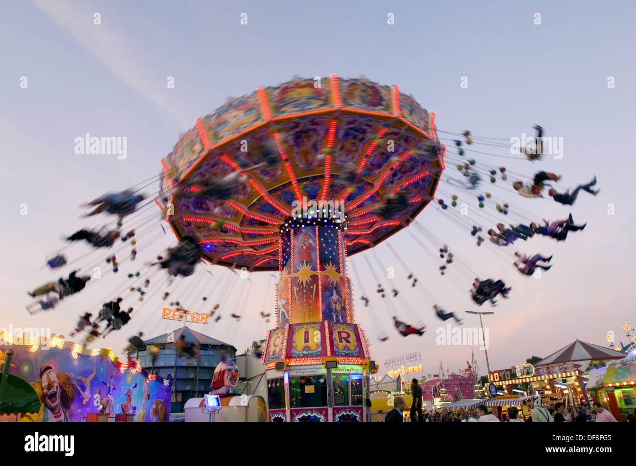 Vertigo swing ride hi-res stock photography and images - Alamy