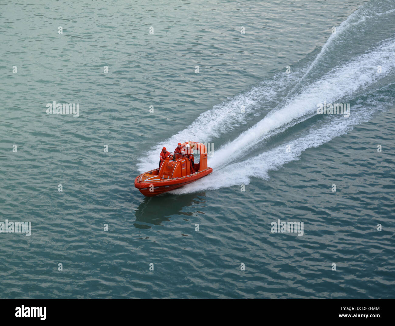 Training exercise on the sea Stock Photo - Alamy