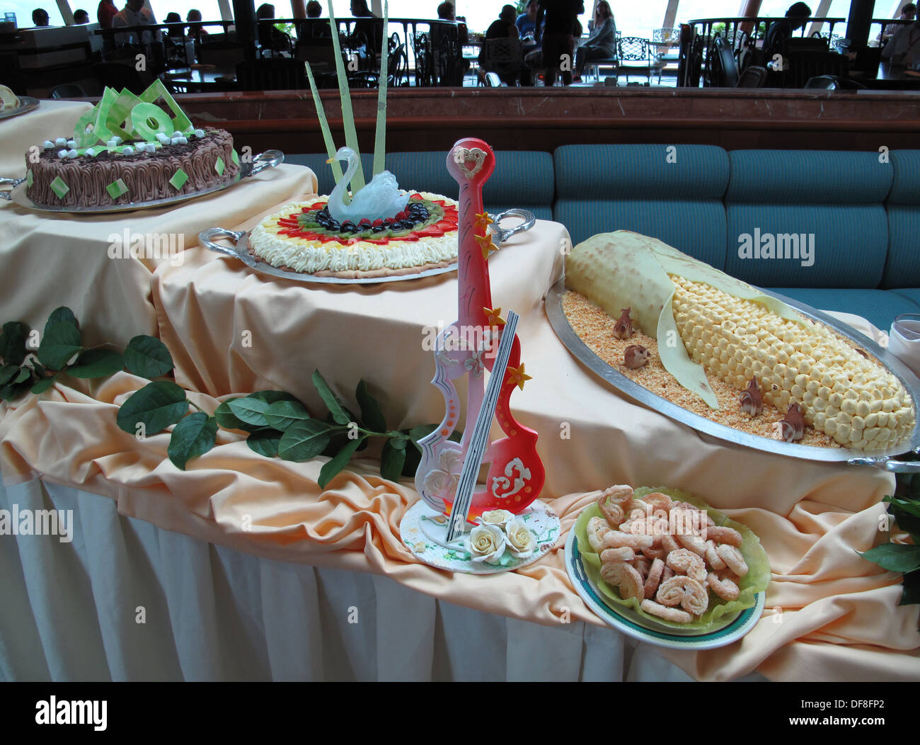 Food display area hi-res stock photography and images - Alamy