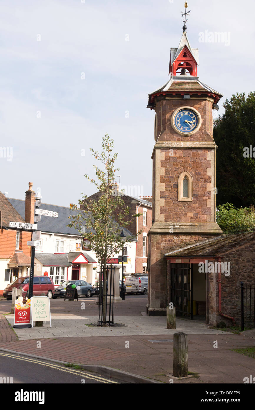 Village clock tower hi-res stock photography and images - Alamy