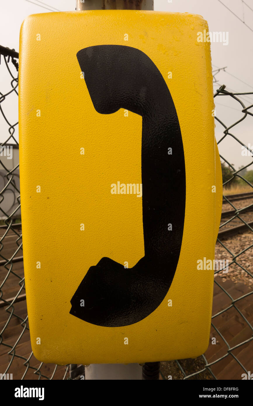 Railway crossing signal box hi-res stock photography and images - Alamy