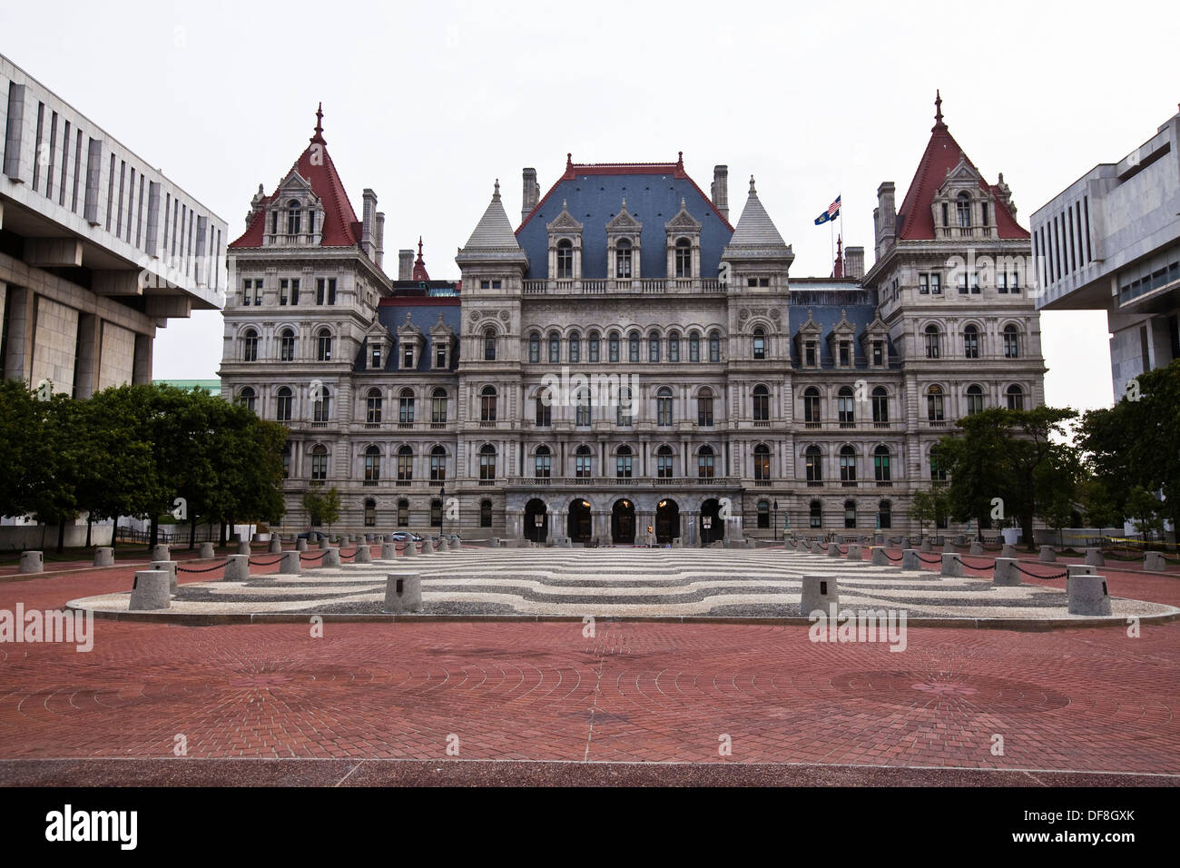 The New York State Capitol is pictured in Albany, NY Stock Photo - Alamy
