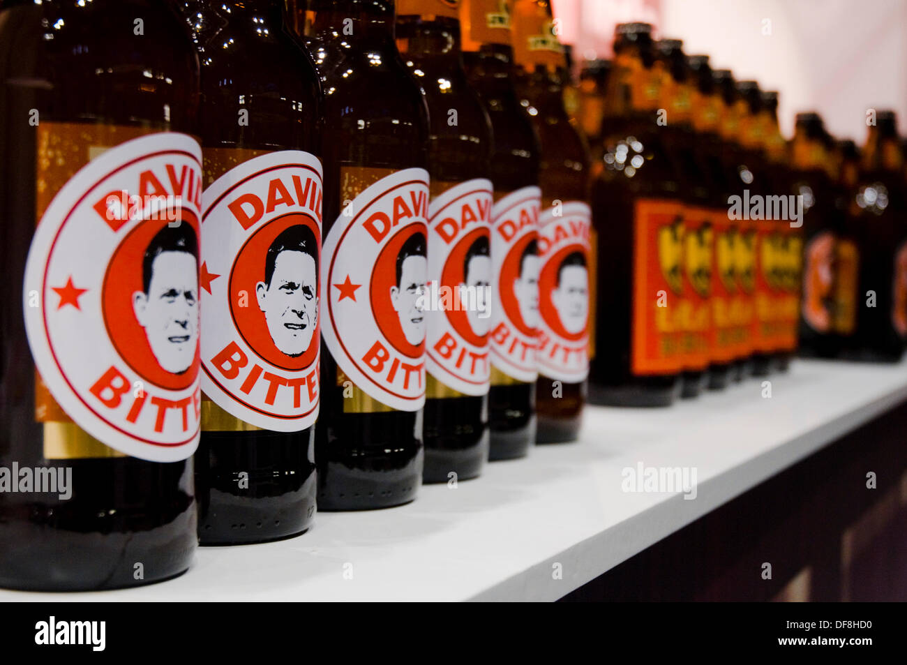 Manchester, UK. 30th Sep, 2013. Bottled beer on sale in the secure zone ...