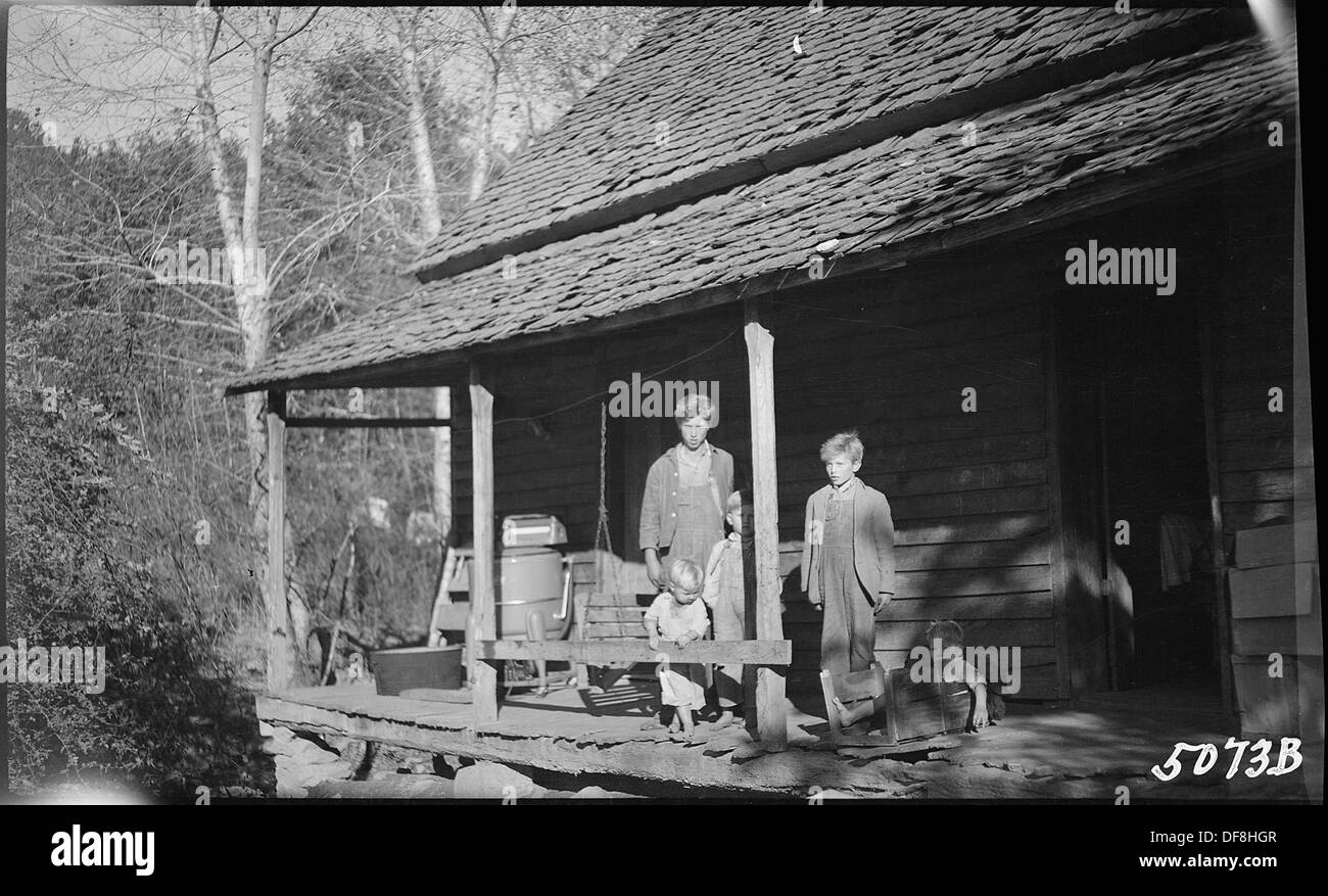 A photograph of the C.R. Stiles family, reflecting family life and ...