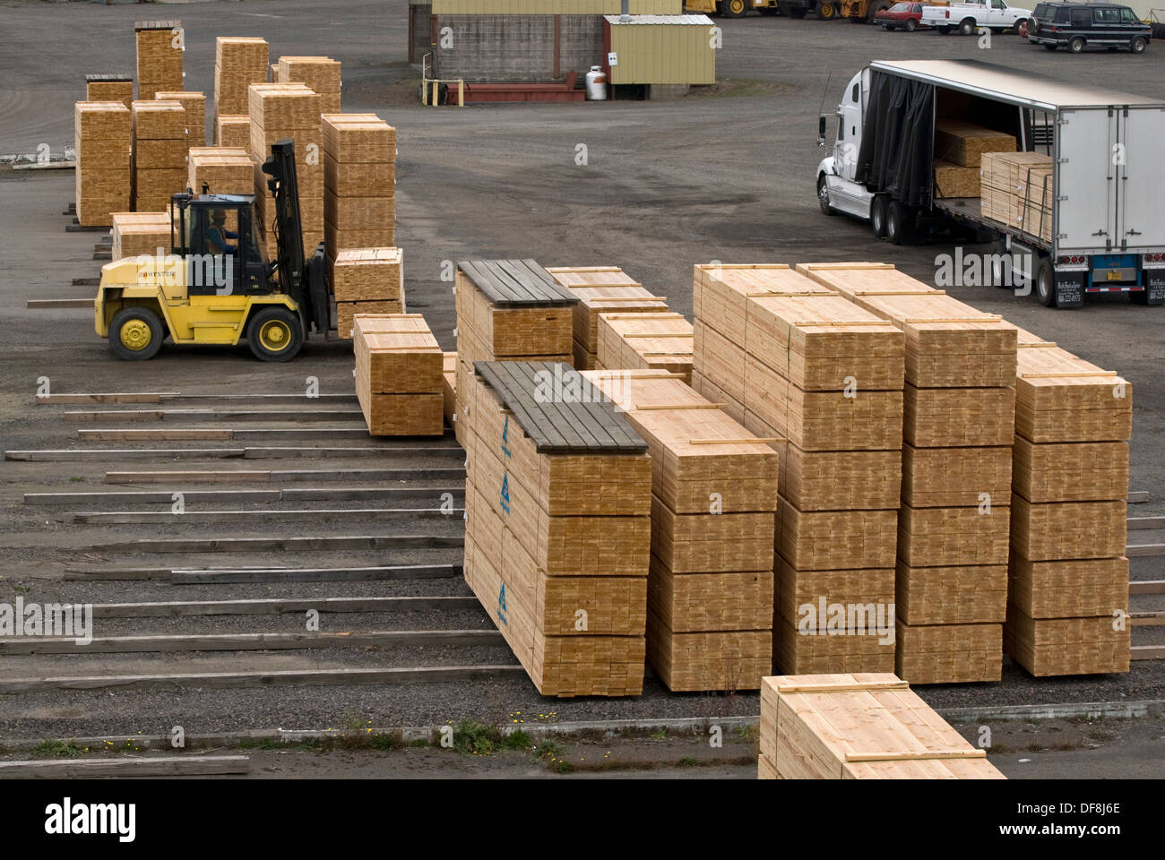 Fork lift truck construction hi-res stock photography and images - Alamy