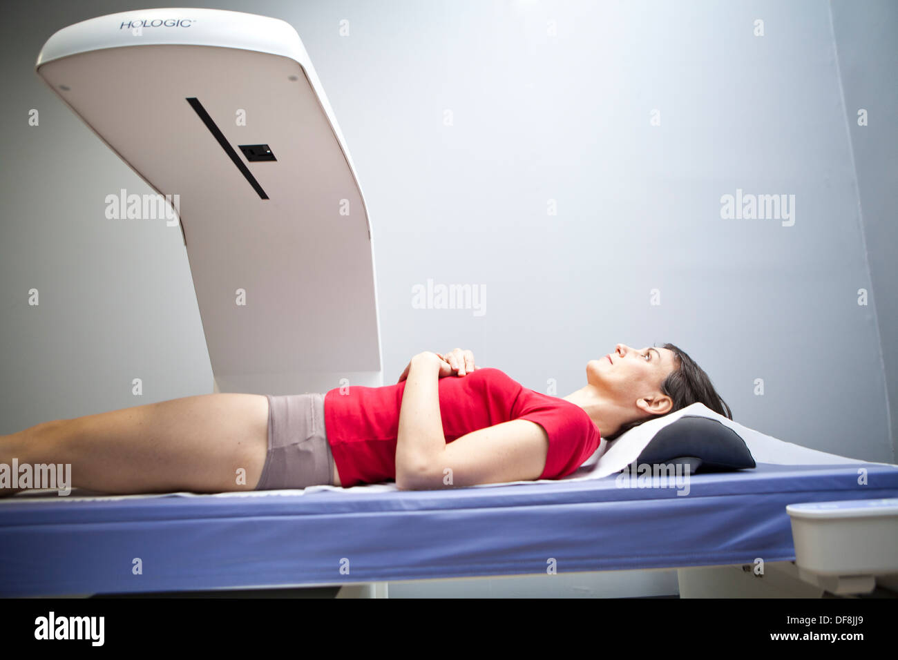 BONE DENSITOMETRY EXAMINATION Stock Photo - Alamy