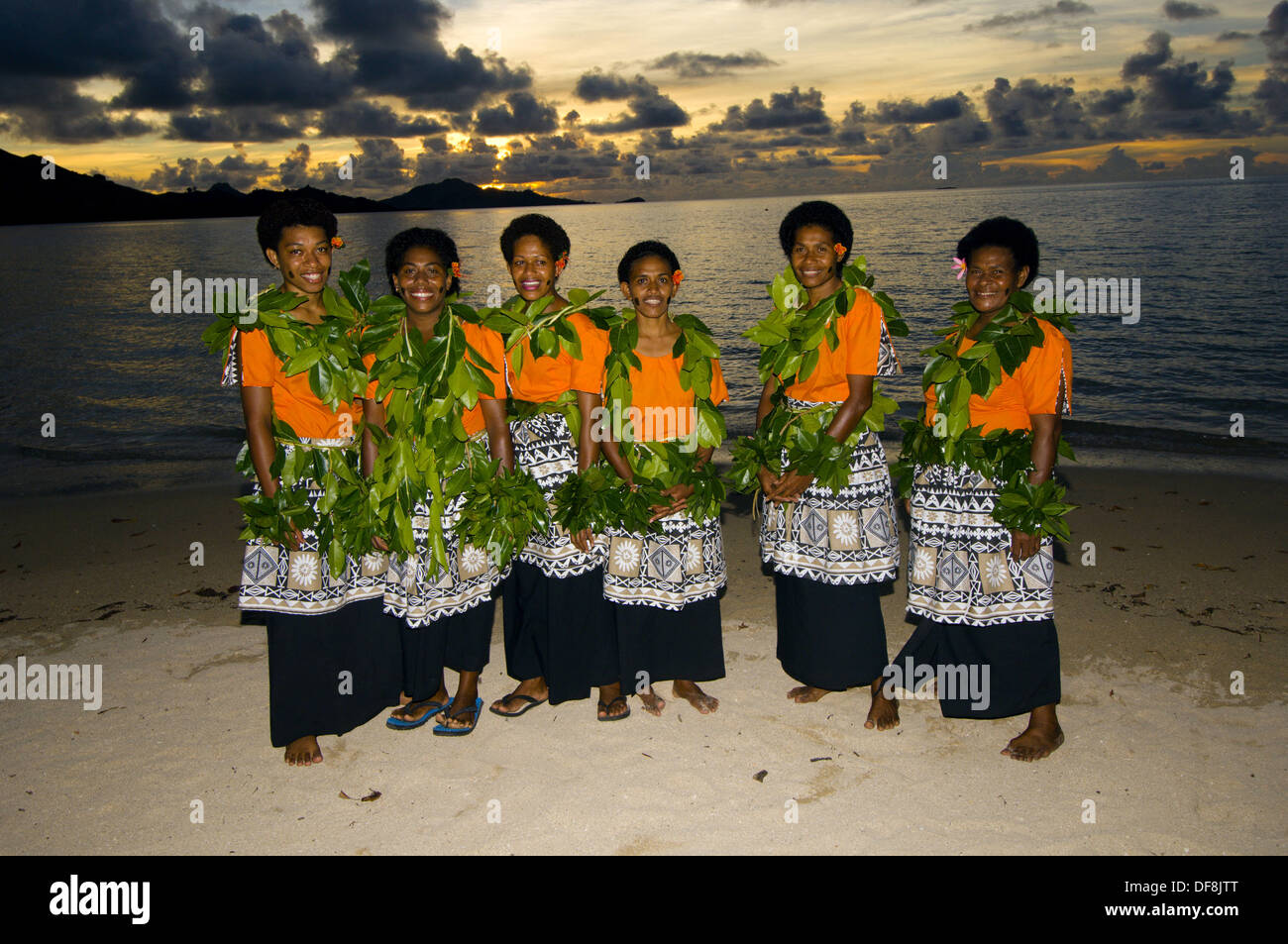 Fijian Women Fijian Women Singing High Resolution Stock Photography and ...