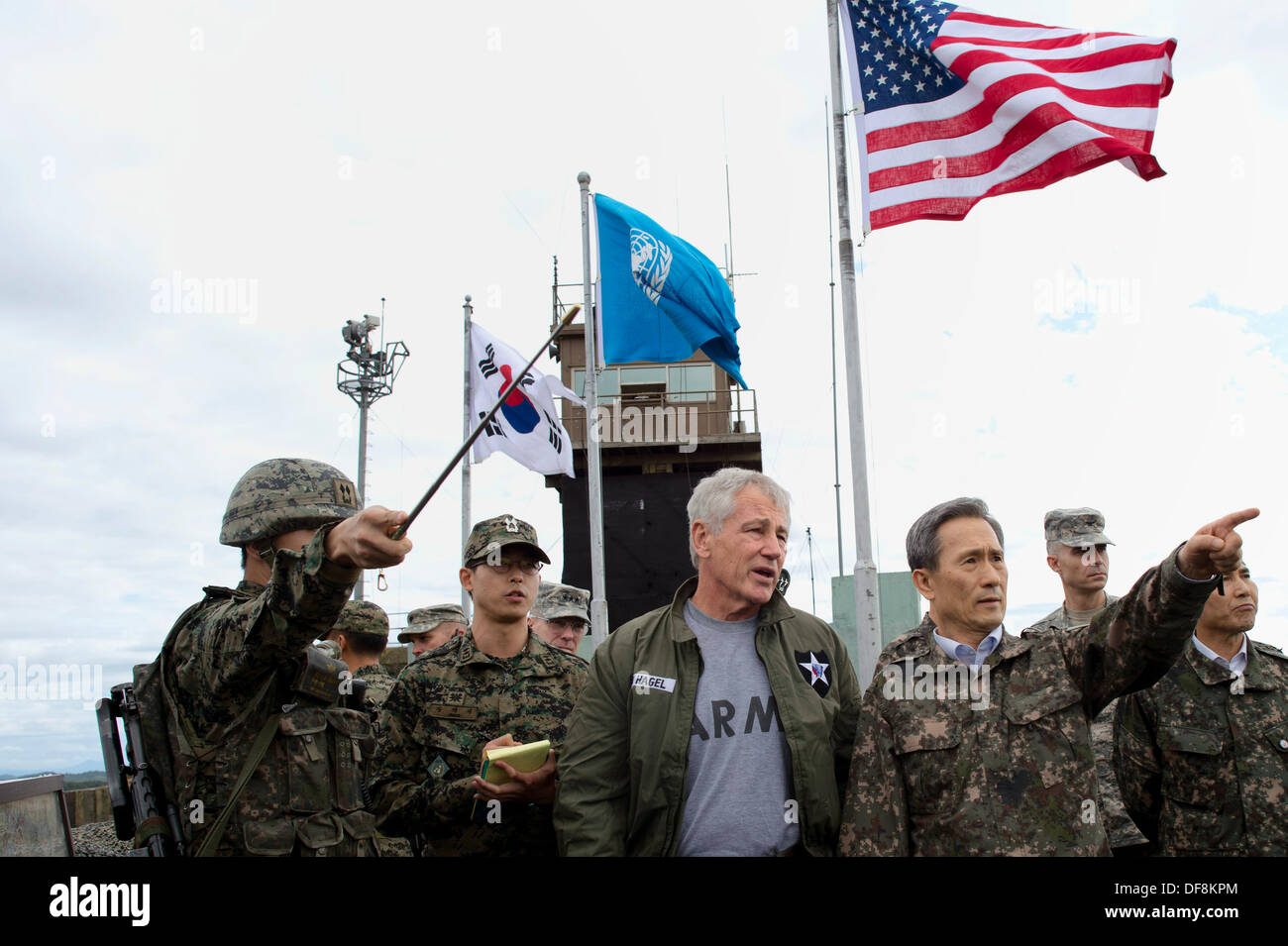 US Secretary of Defense Chuck Hagel and Republic of Korea Minister of ...